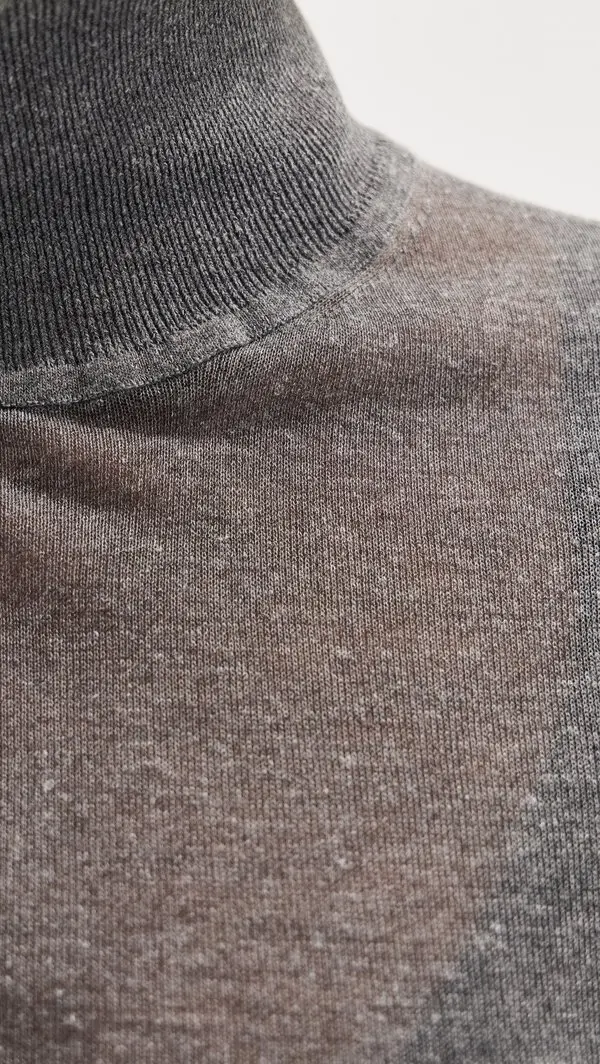 LE BOP Palmer Turtleneck Pullover - Thunderstom Grey