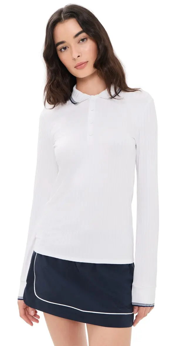 Rlx Ralph Lauren Ribbed Polo Shirt