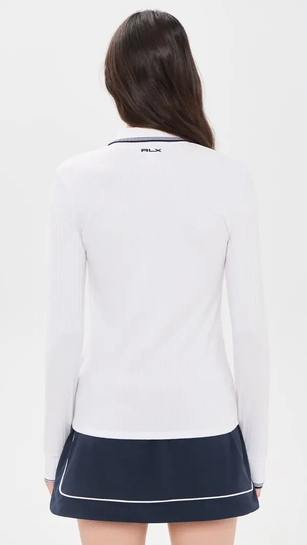 Rlx Ralph Lauren Ribbed Polo Shirt