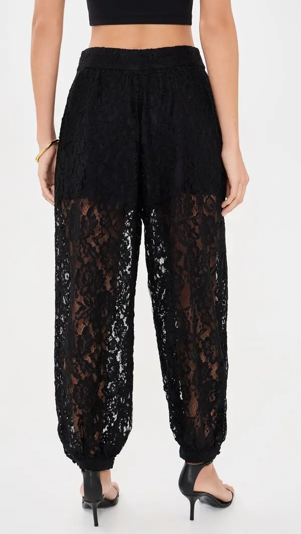 WAYF Rebecca Lace Balloon Pants