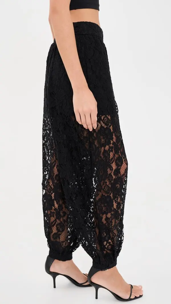 WAYF Rebecca Lace Balloon Pants