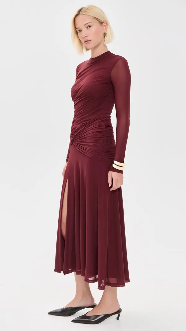 WAYF Selene Ruched Dress