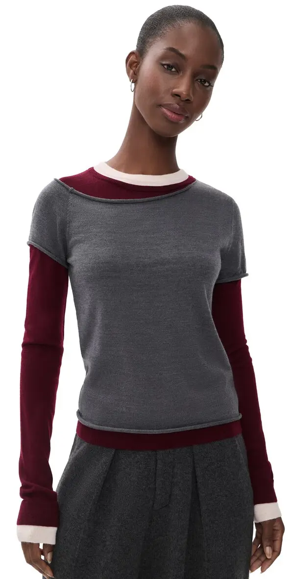 Staud Sera Sweater - Smoke Multi