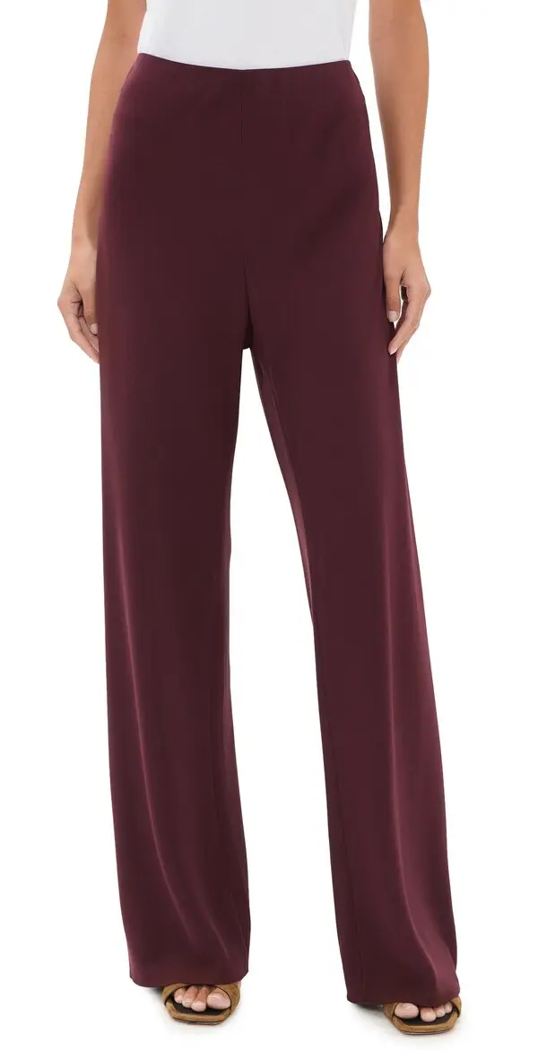 Vince Colette High Waist Crepe Bias Pants
