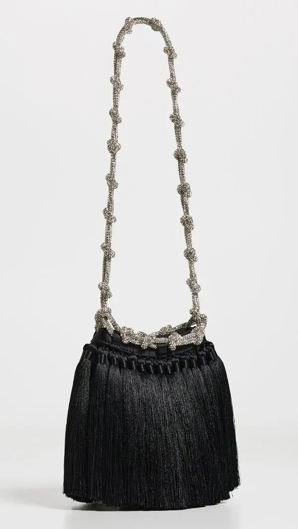 SIMONMILLER Tassel Evening Knotty Bag
