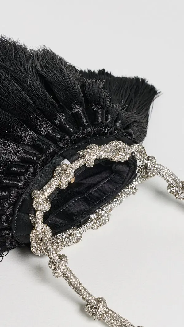 SIMONMILLER Tassel Evening Knotty Bag