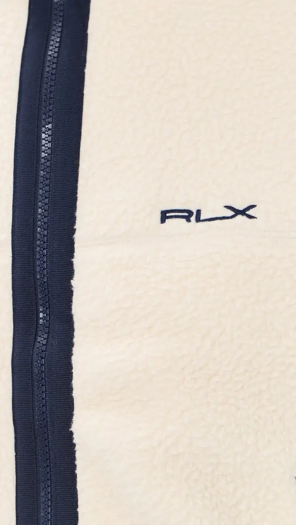 Rlx Ralph Lauren Vintage Polar Fleece Knit Jacket