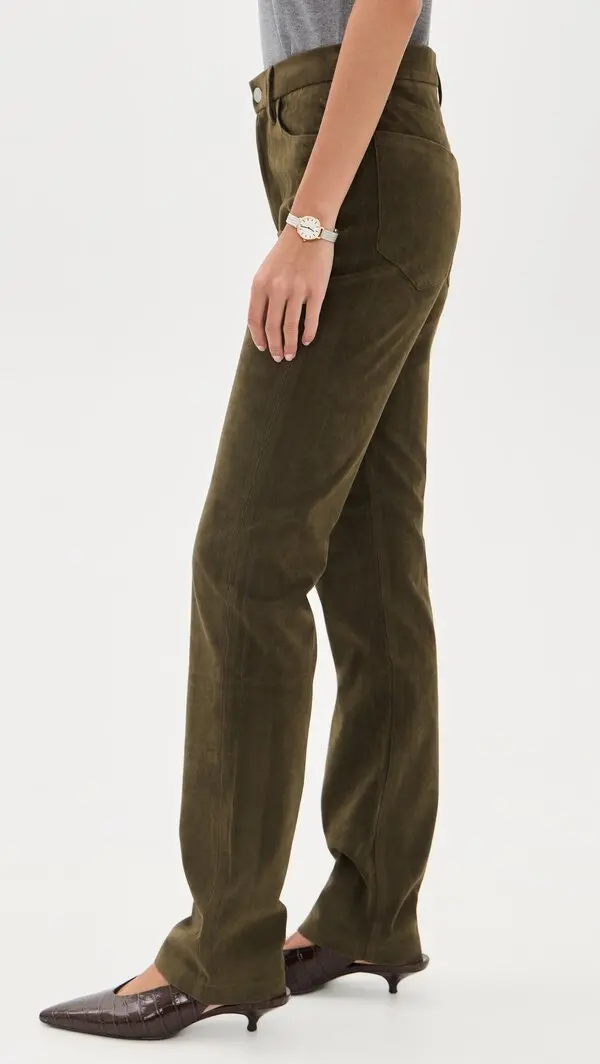 Joe's Jeans The Vegan Suede Margot Slim Pants
