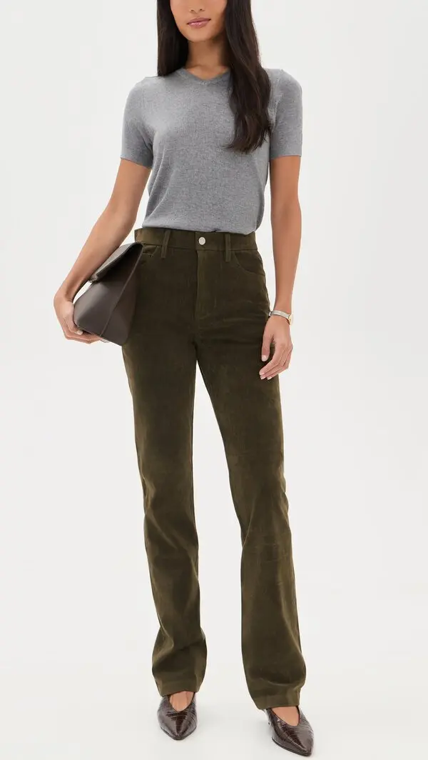 Joe's Jeans The Vegan Suede Margot Slim Pants