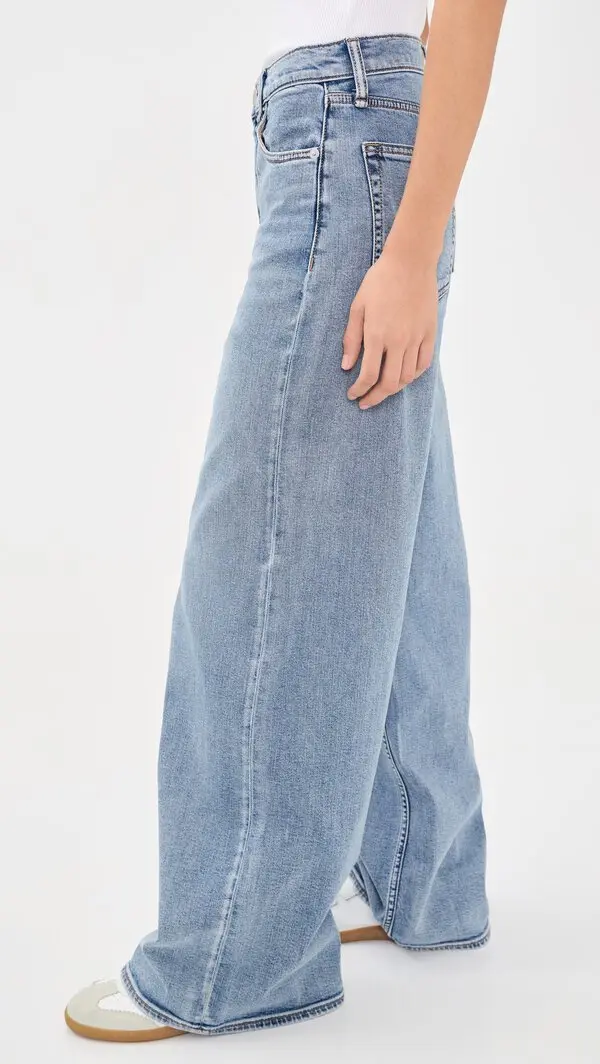 Rag & Bone Featherweight Sofie Full Wide Leg Jeans
