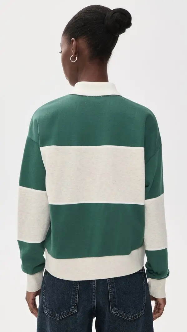 Z Supply Study Break Polo Sweatshirt