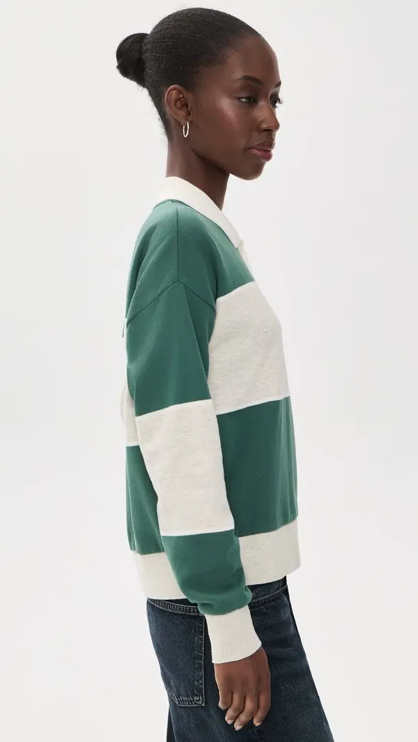 Z Supply Study Break Polo Sweatshirt