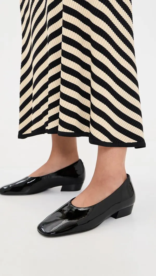 Rag & Bone Poppi Leather Ballet Heels