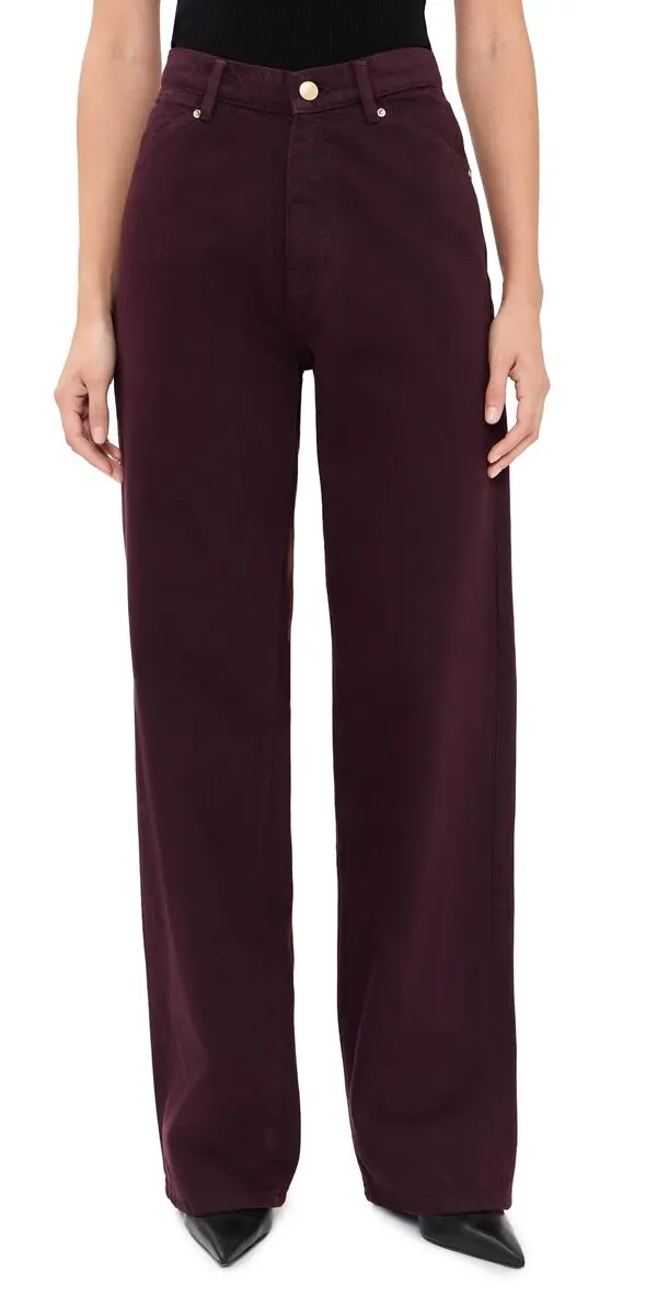 DL1961 Kaylen Soft Curve High Rise Jeans - Malbec