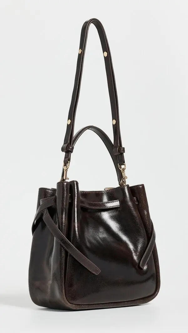 Tory Burch Romy Distressed Bucket Bag