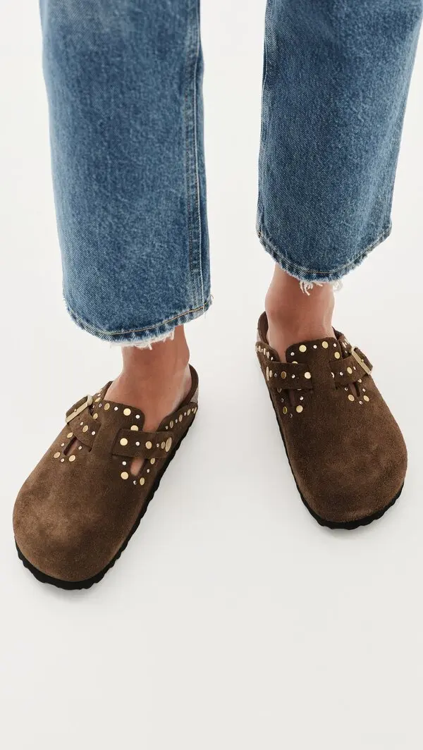 BIRKENSTOCK Boston Rivets Tonal Clogs