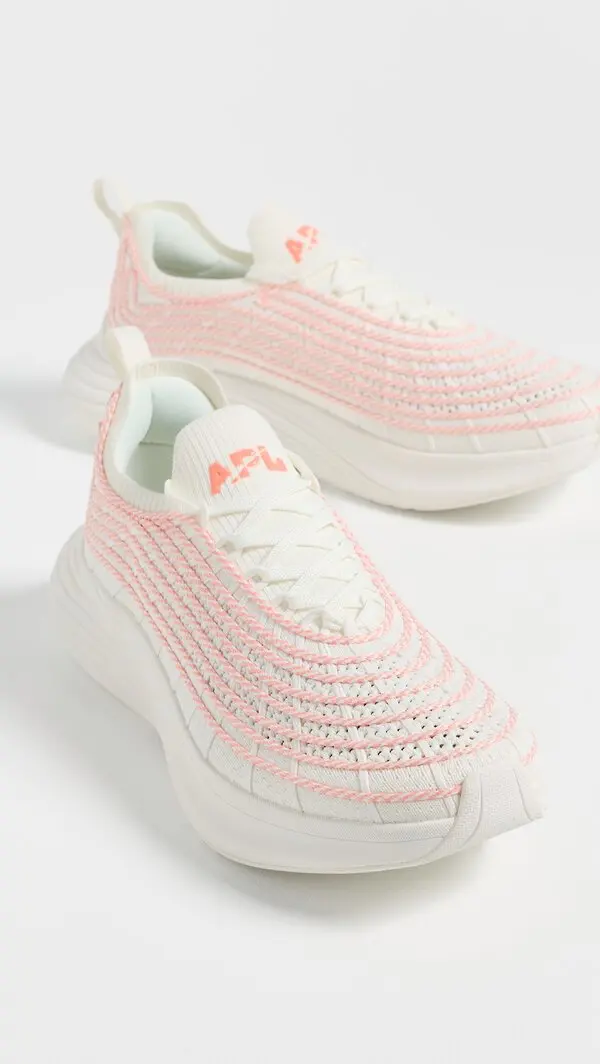 Apl Zipline Sneakers - Ivory/sunset