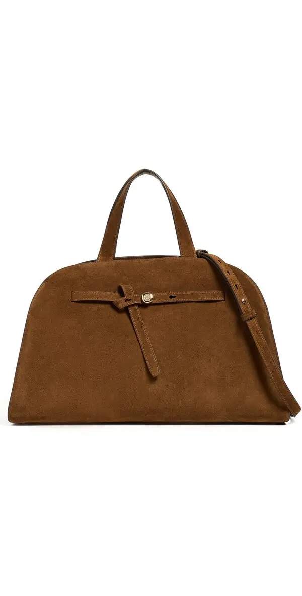 Tory Burch Romy Suede Bauletto Bag