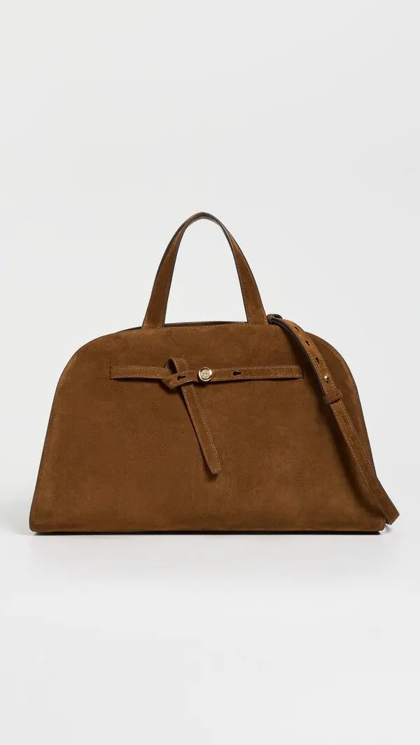 Tory Burch Romy Suede Bauletto Bag