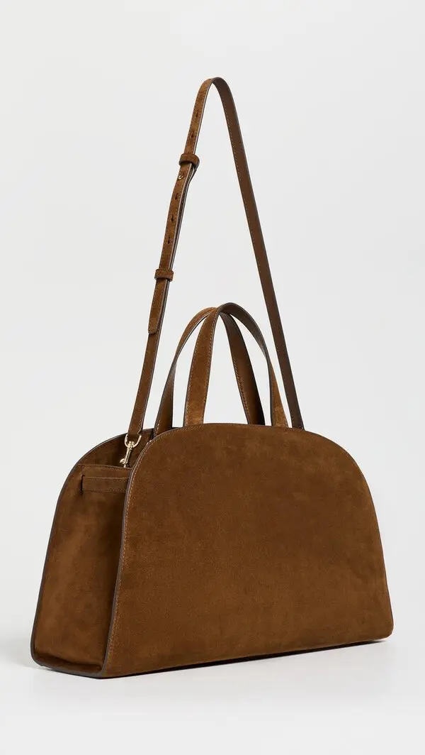 Tory Burch Romy Suede Bauletto Bag