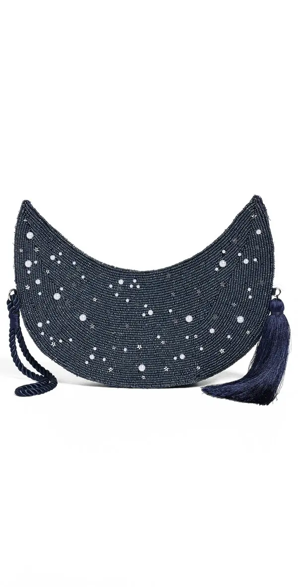SIMONMILLER Beaded Crescent Wristlet