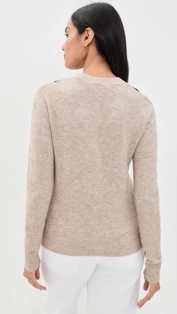 WAYF Elizabeth Argyle Sweater