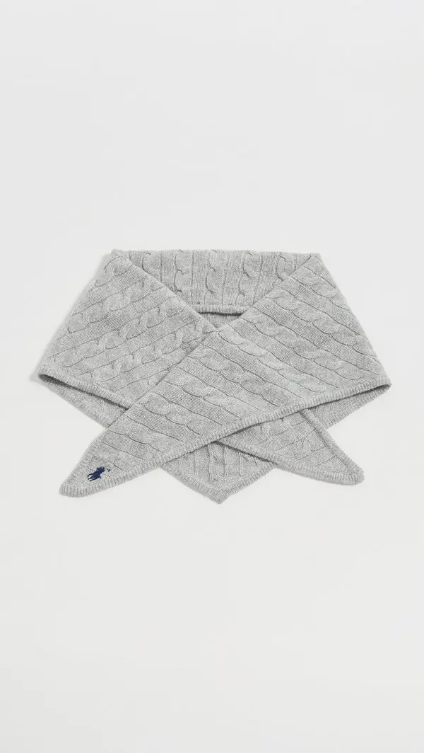 Polo Ralph Lauren Cable Triangle Scarf