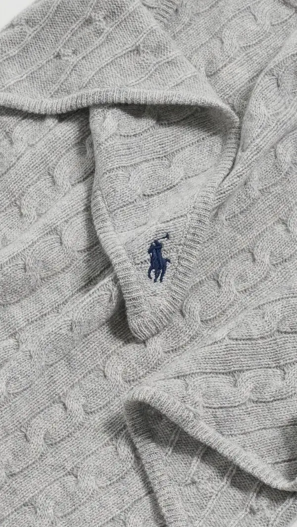 Polo Ralph Lauren Cable Triangle Scarf