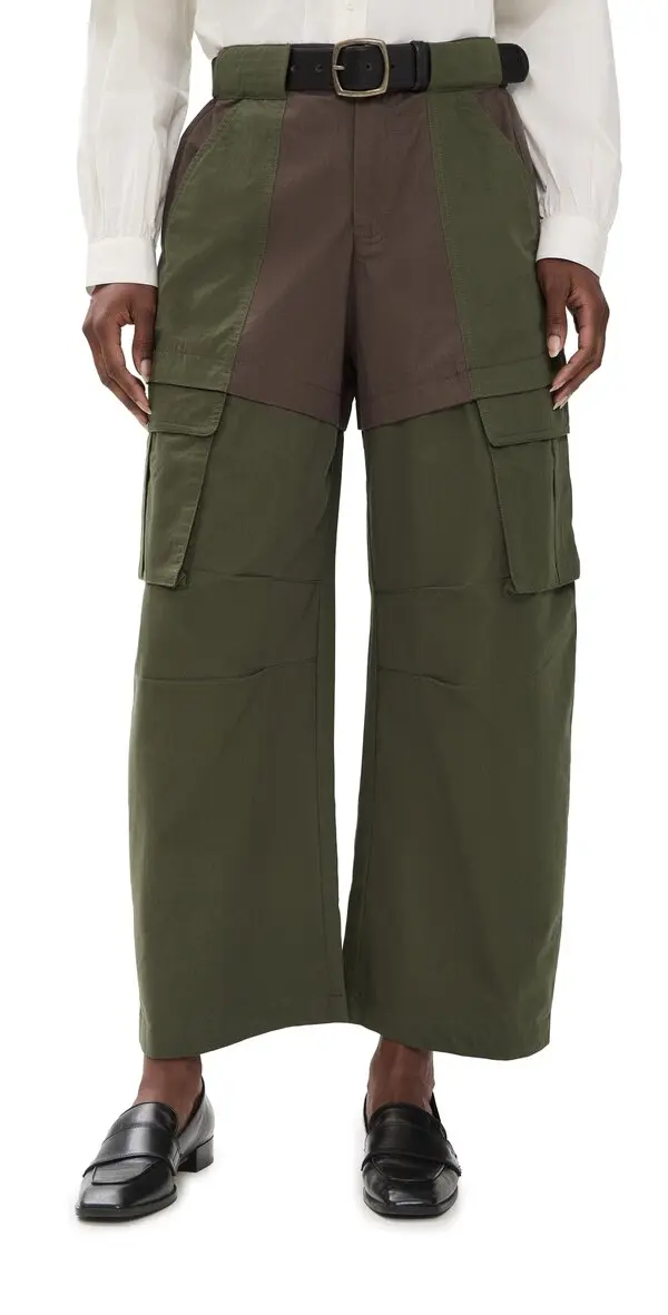 Sea Tristan Solid Color Block Pants