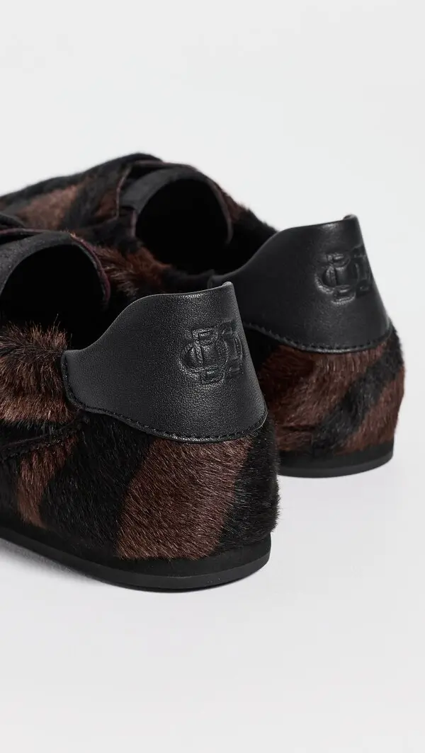 Simkhai Georgie Elasticized Fur Sneakers