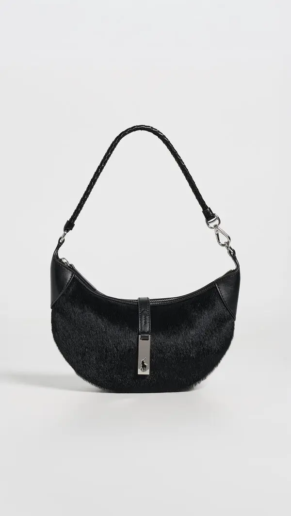 Polo Ralph Lauren Id Mini Haircalf Shoulder Bag