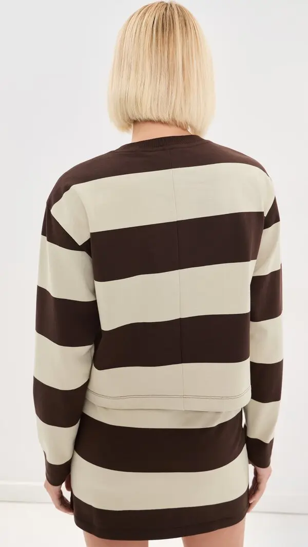 LE BOP Danica Top - Chocolate/beige