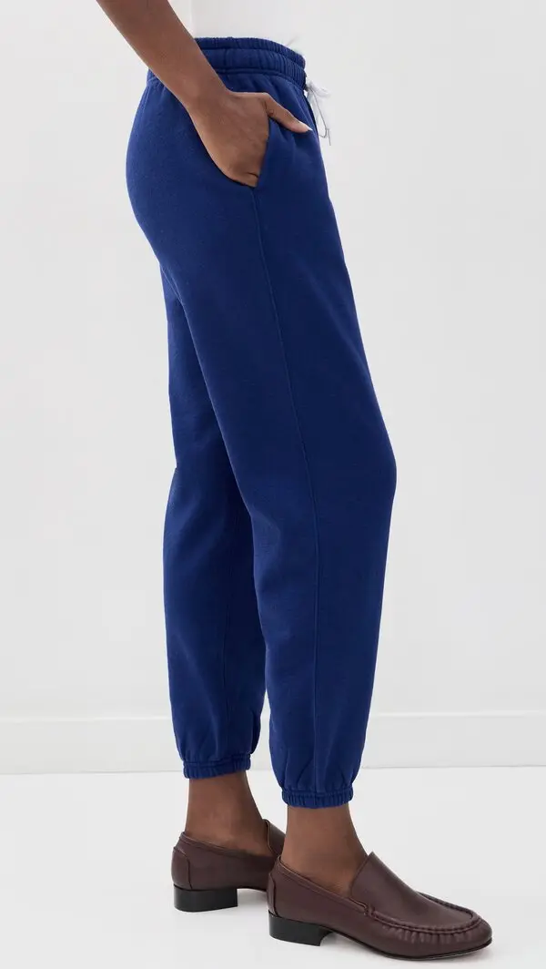Polo Ralph Lauren Fleece Knit Ankle Joggers - Fall Royal