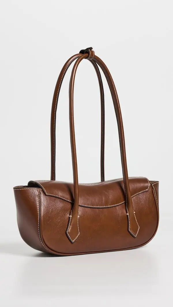 Polo Ralph Lauren Shiny Tumbled Blaze Shoulder Bag