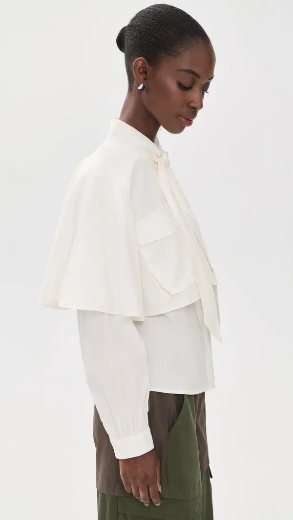Sea Tristan Solid Cape Top
