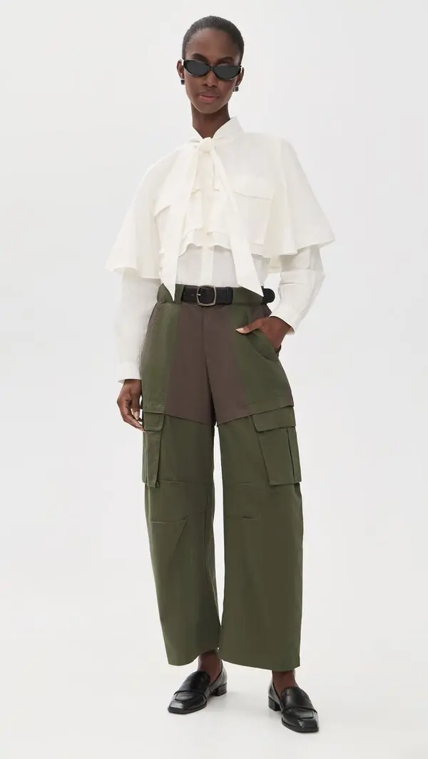 Sea Tristan Solid Cape Top