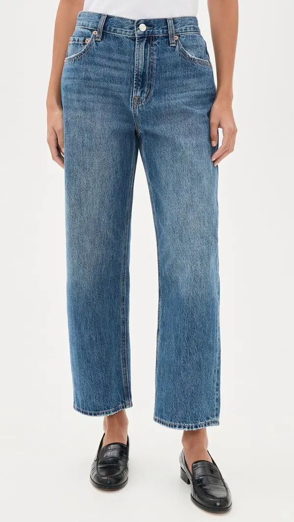 Z Supply Time Off Duty Bowed Ankle Jeans