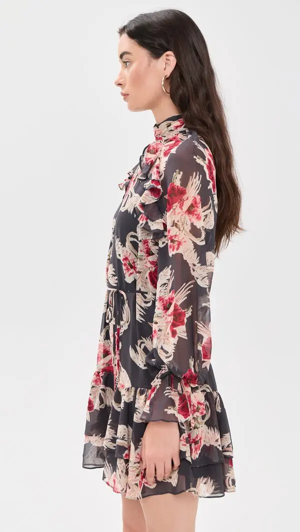 Cinq À Sept Wilted Poppy Sylviane Dress