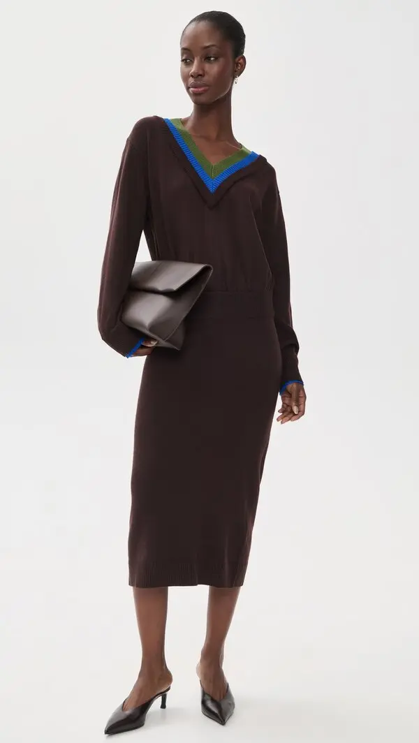Staud Normandy Sweater Dress
