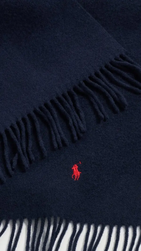 Polo Ralph Lauren Solid Recycled Wool Scarf