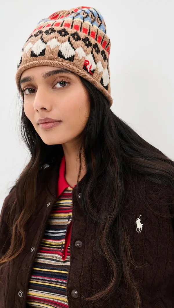 Polo Ralph Lauren Chunky Fairisle Beanie