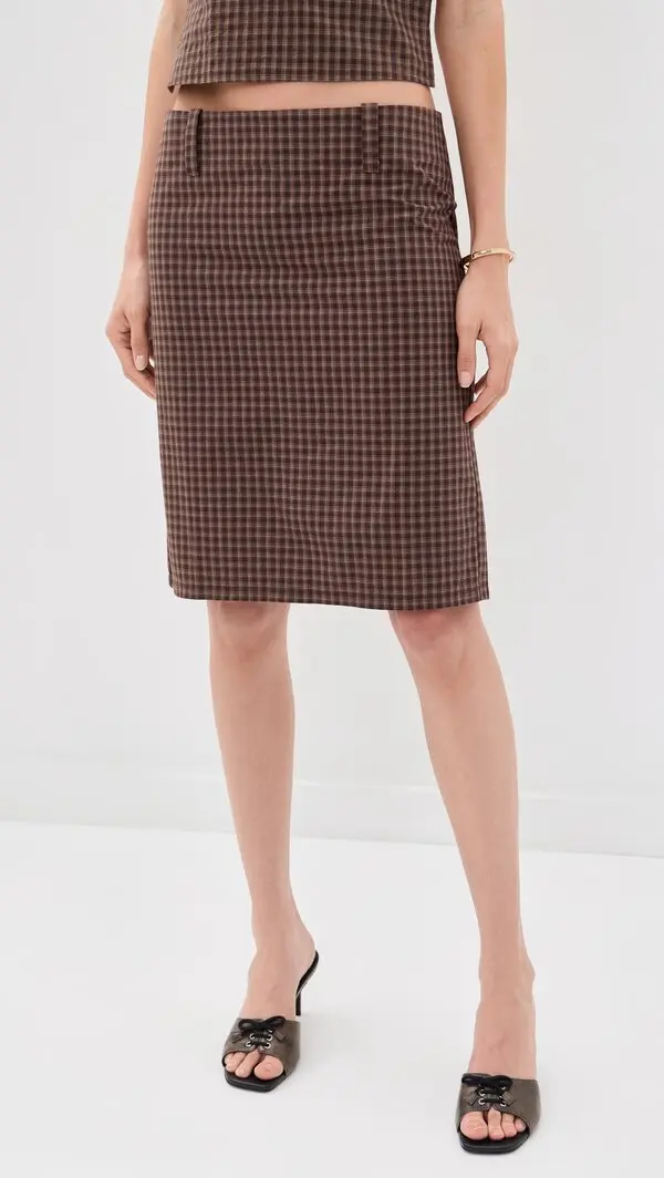 Lioness Play On Midi Skirt