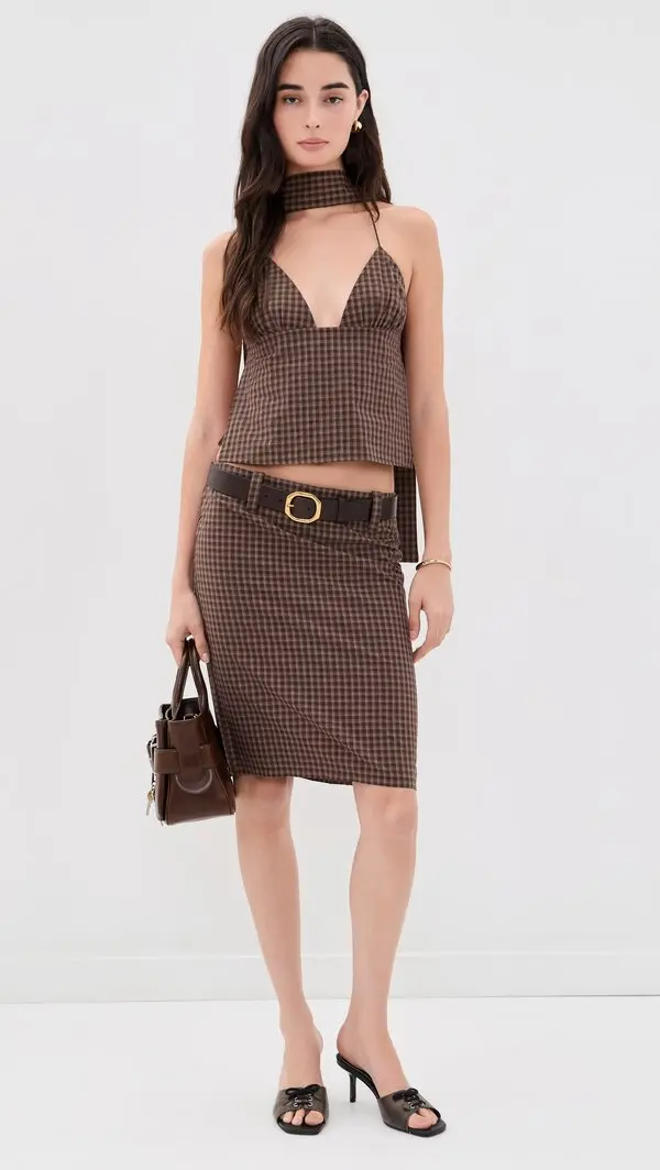 Lioness Play On Midi Skirt