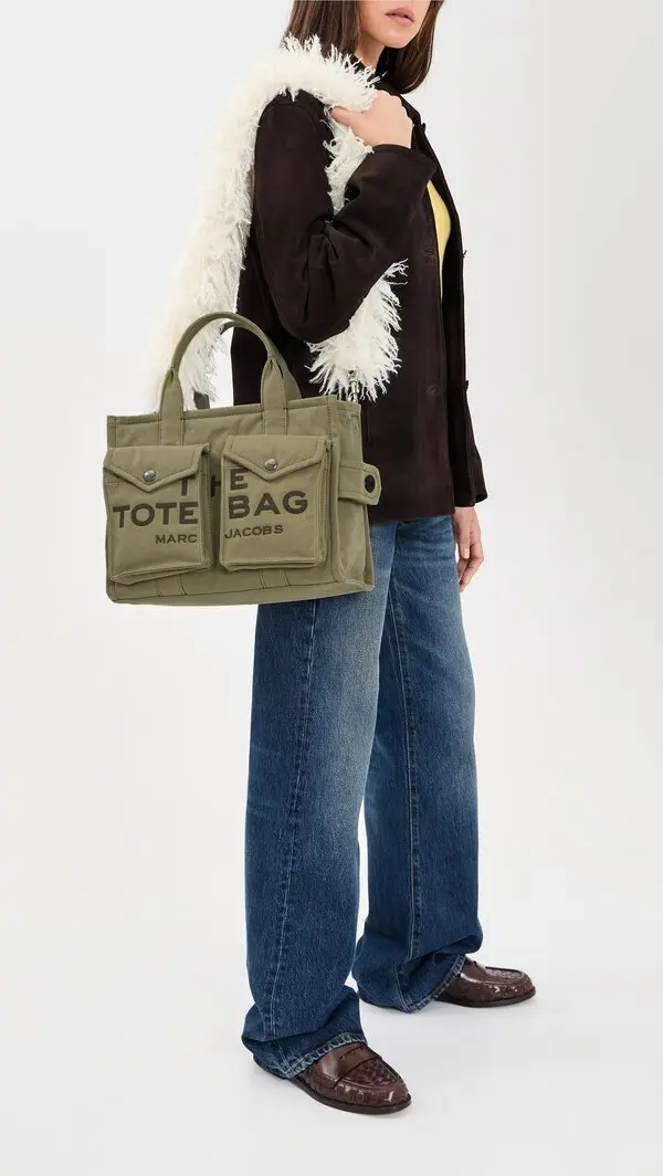 Marc Jacobs The Medium Cargo Canvas Tote Bag