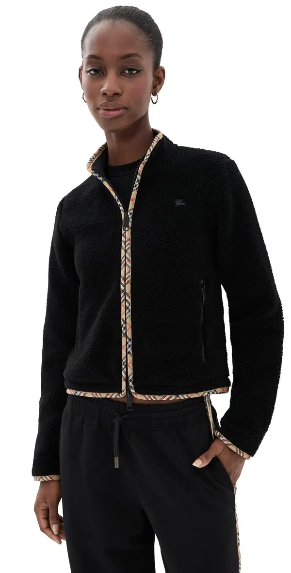 Burberry Felicia Fleece Zip