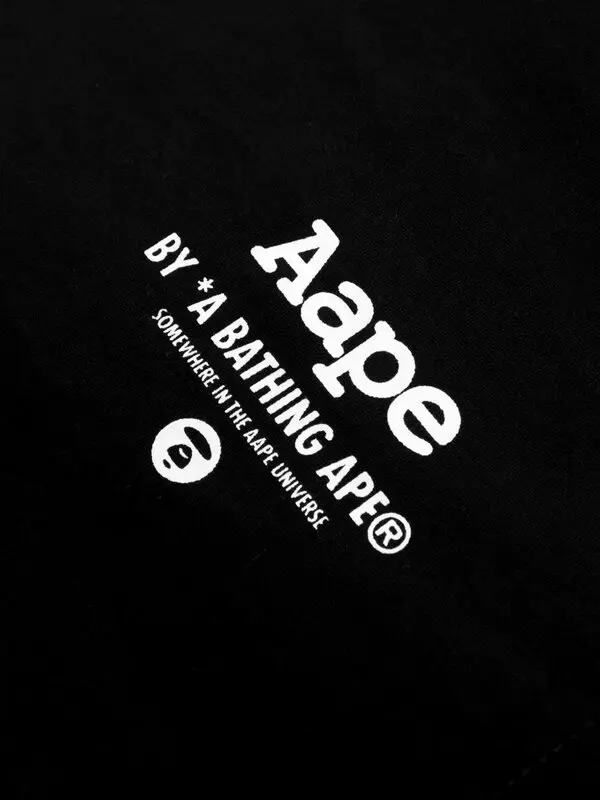 AAPE BY *A BATHING APE Logo-patch Shirt
