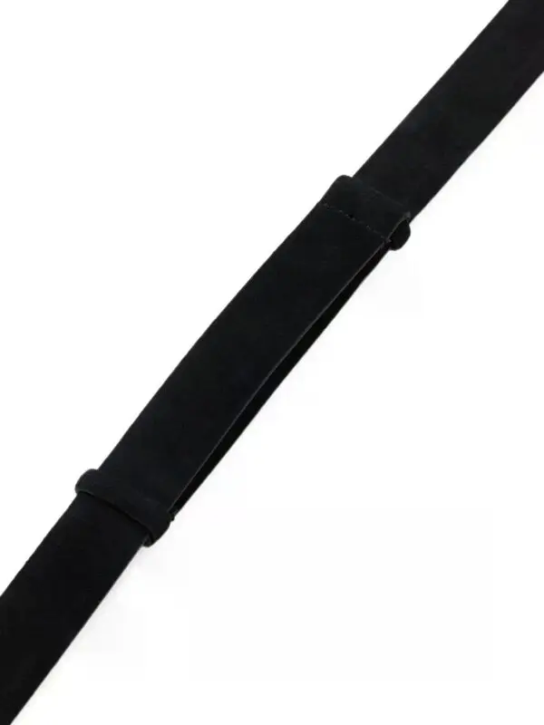 Ba&sh Bibi Moon-clasp Suede Belt