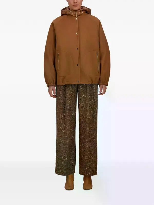Herno Panelled Oversized Jacket