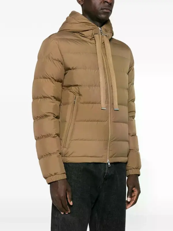 Moncler Zeflor Hooded Quilted Jacket