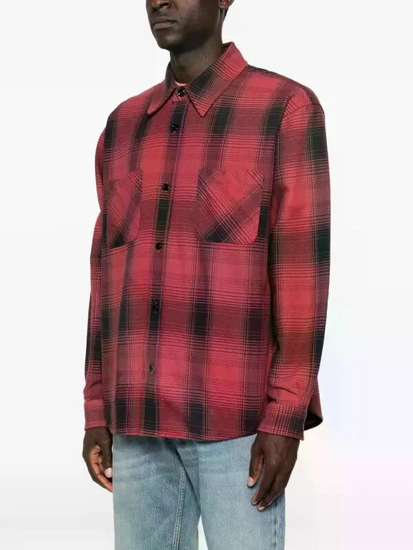 Our Legacy Ranch Check-pattern Shirt